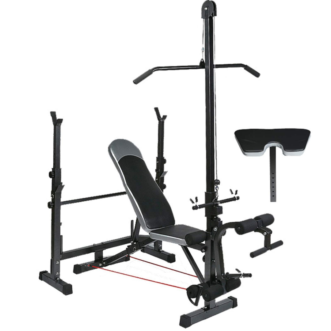 Multi Function Bench Press With Lat Pulldown