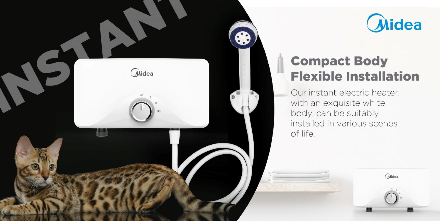 Midea Instant Electric Water Heater DSK73